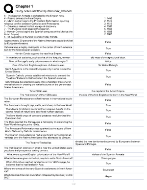 Chapter 2 - England and Its American Colonies, 1607-1732 - Chapter 2 ...