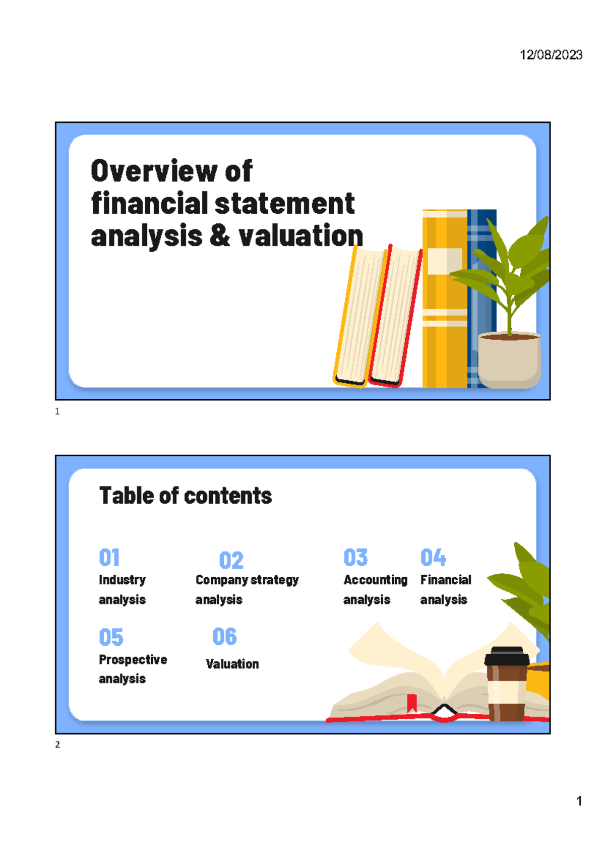 FSA - Lec 1-Handout - this is a document support for financial student ...