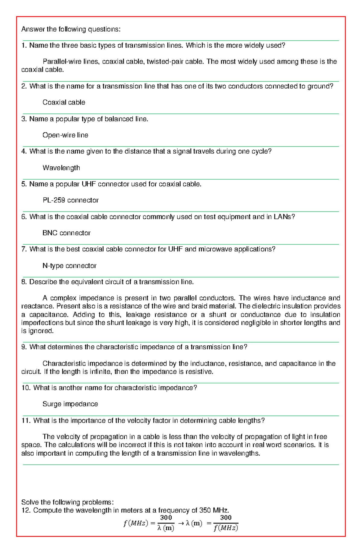 Transmedia Activity 1 - Name the three basic types of transmission ...