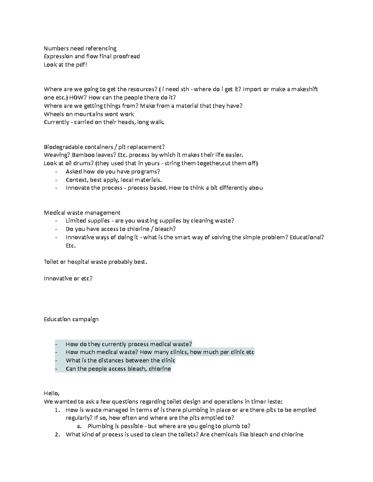 Lessons - lecture notes - Numbers need referencing Expression and flow ...