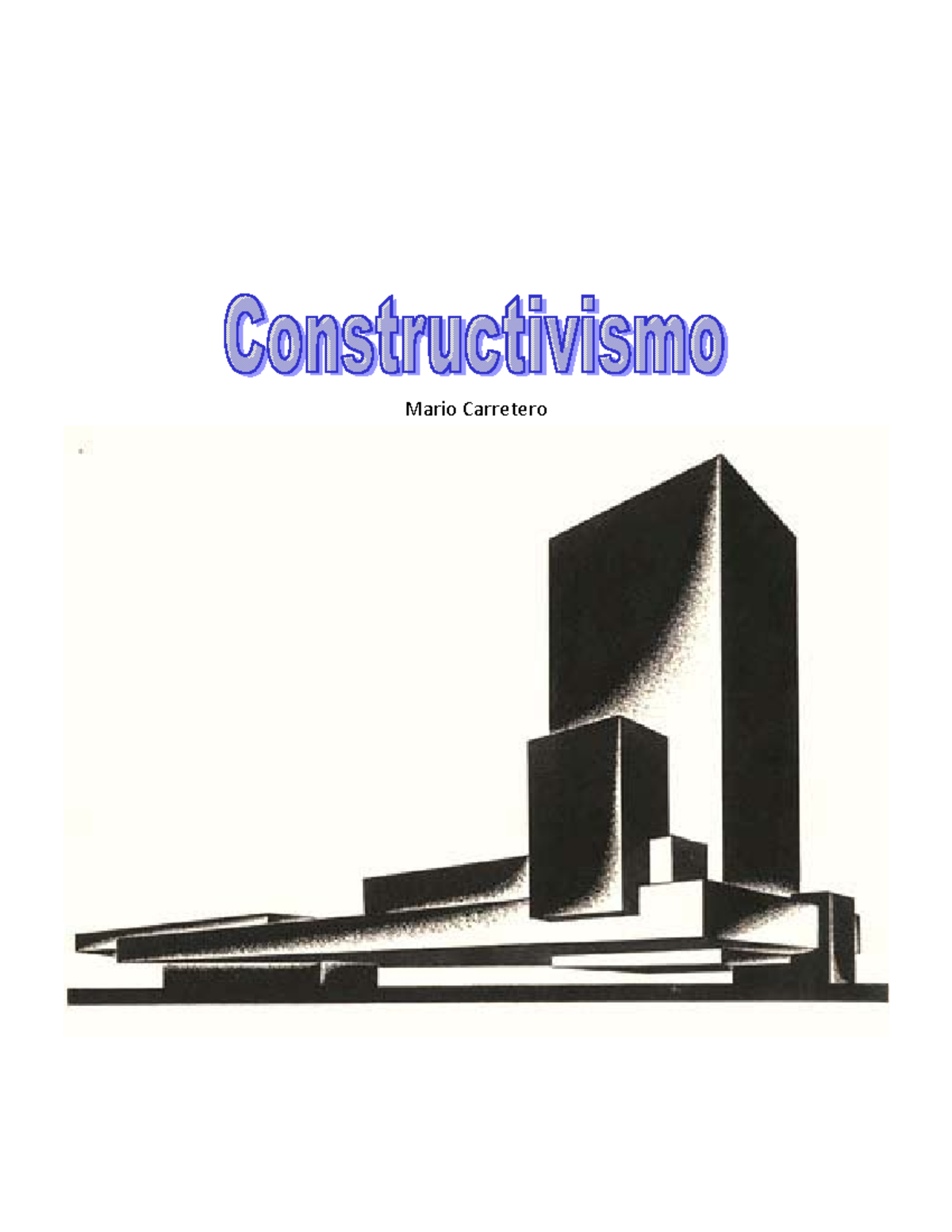 Carretero M - Mario Carretero ¿Qué es el constructivismo? Carretero ...