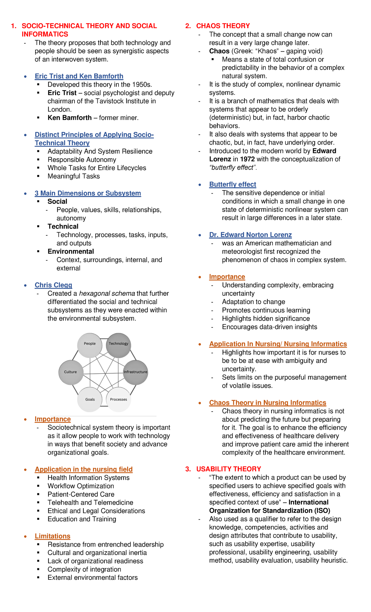1- PPTs Theory Reviewer - 1. SOCIO-TECHNICAL THEORY AND SOCIAL ...