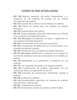 NIA 230 merged - NORMAS - NORMA INTERNACIONAL DE AUDITORÍA 230 ...