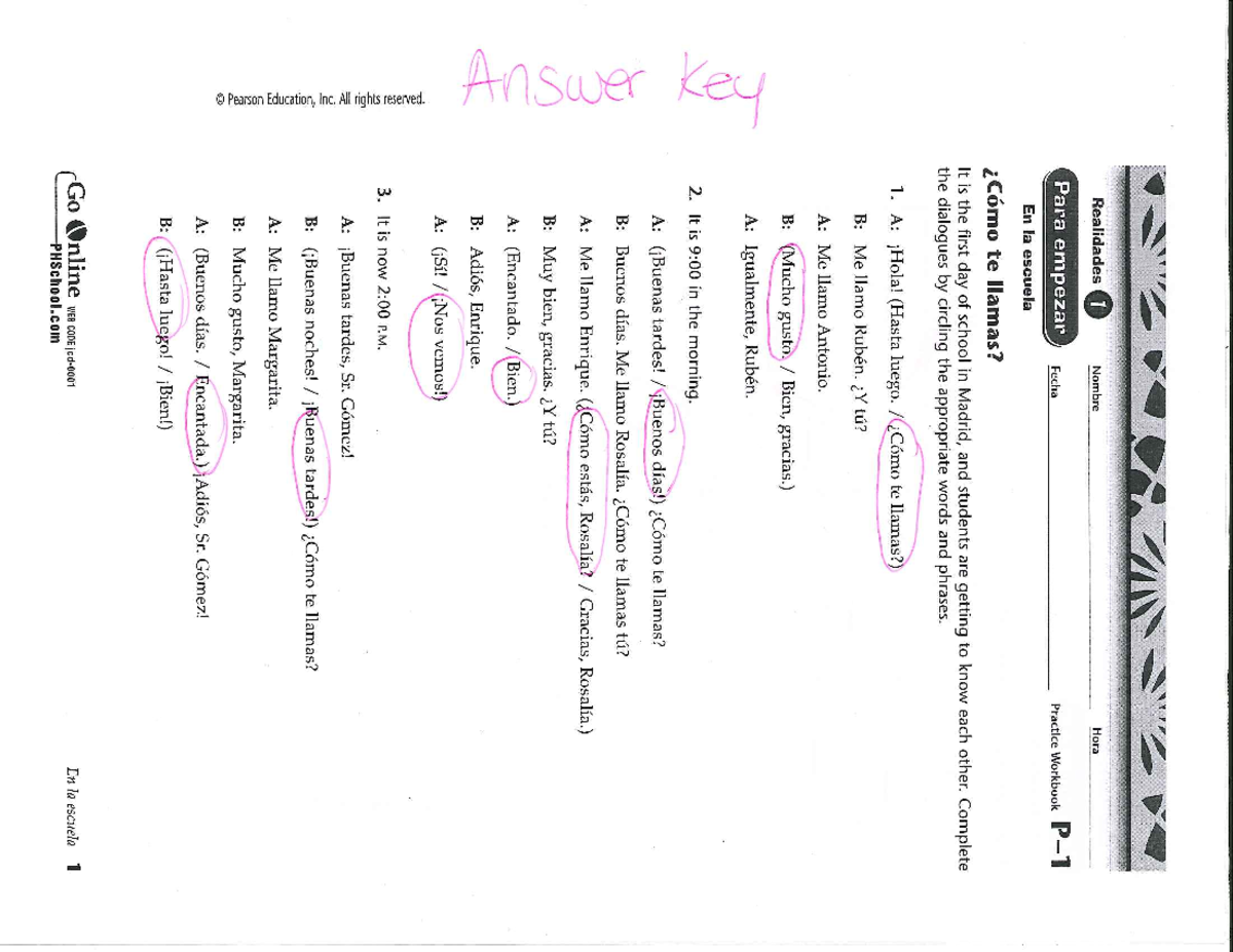 Preliminary practice packet 3 answer key - Studocu
