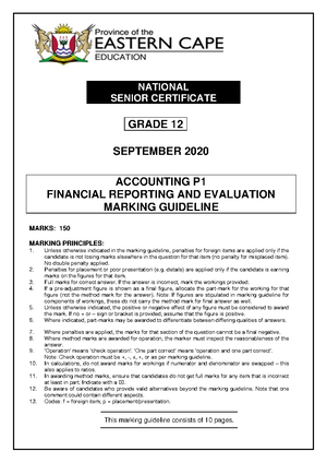 Grade 12 NSC English P2 (FAL) 2021 Preparatory Examination Question ...