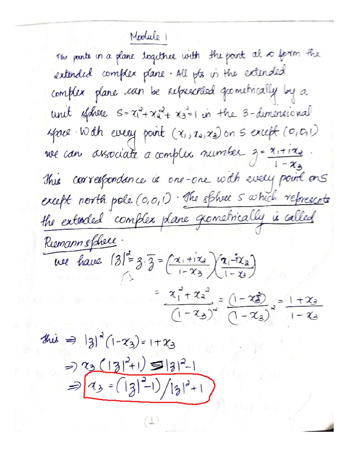 CA 1 Module 1 - M.Sc.Mathematics - Studocu