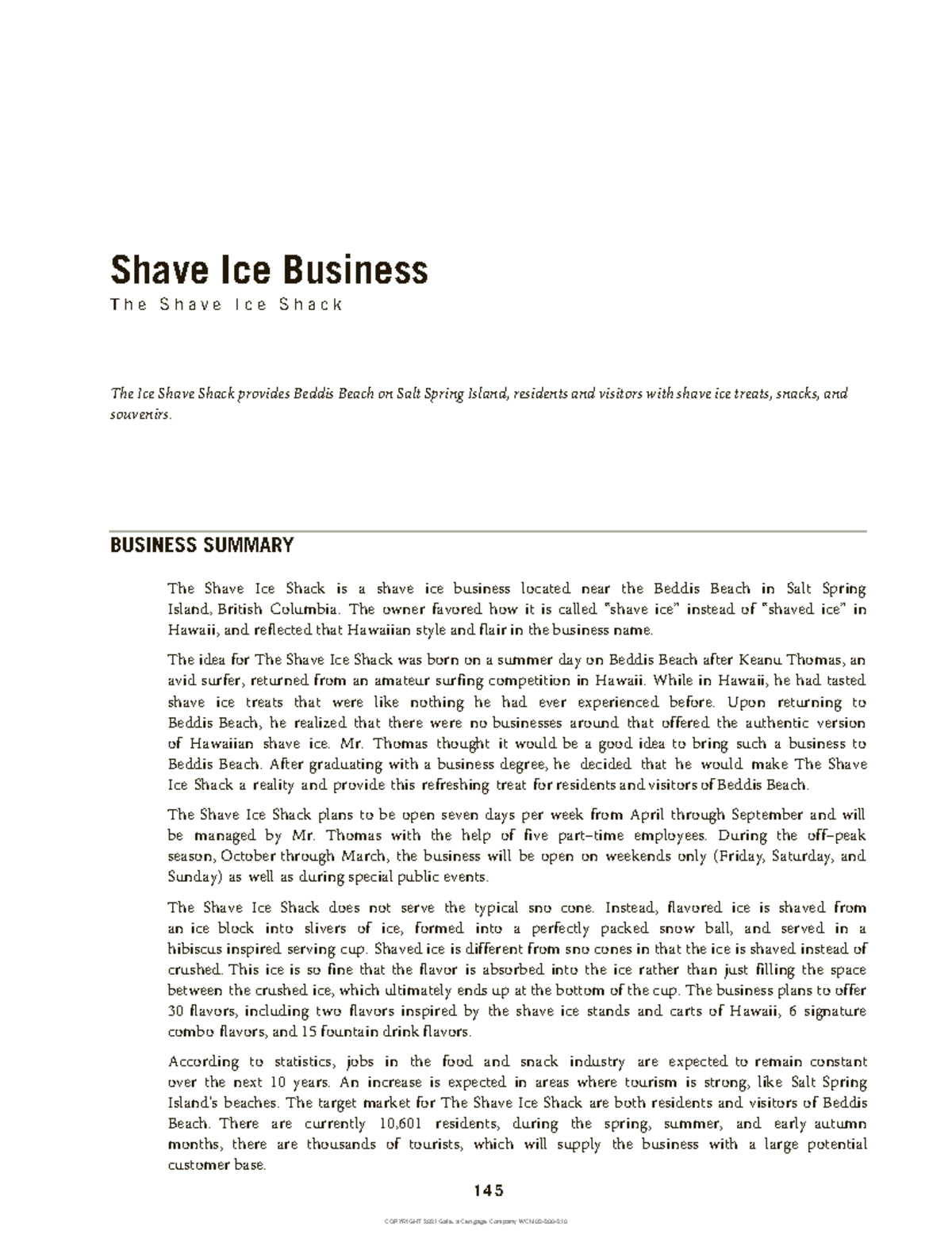 06 - COMM 101 2023 Business Plan 6 for CP 1 and CP 2 - 1 4 5 BUSINESS ...