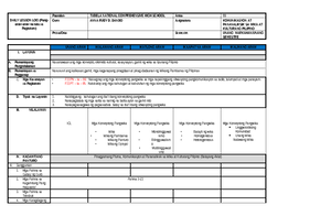 LAS FIL. 9 (1st Quarter) 1 - Republic of the Philippines DEPARTMENT OF ...