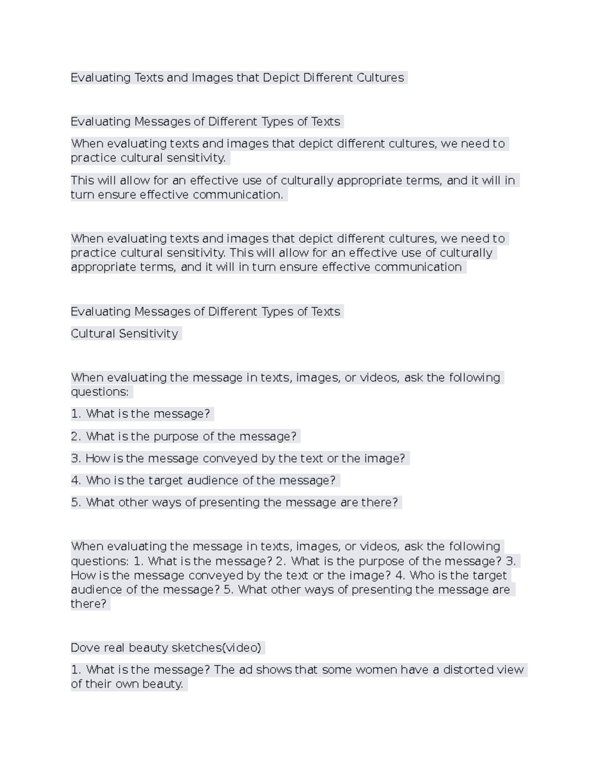 Mid Evaluating Texts And Images That Depict Different Cultures Evaluating Texts And Images