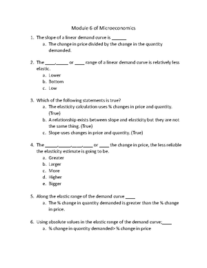 Module 3.1- Cross price elasticity - Module 3: Cross-Price Elasticity Cross-price elasticity ...