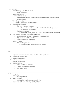 Scientific Method - 1. type lecture status Done common sense opposites ...