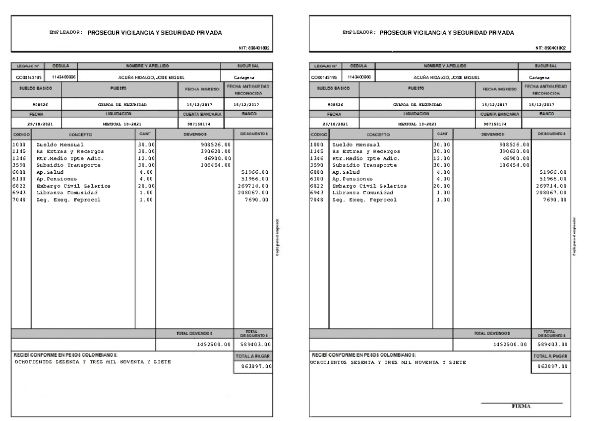 178262756 m2899 - ASKLJKÑLJ{SLDFJ{ÑAS - EMPLEADOR: PROSEGUR VIGILANCIA ...