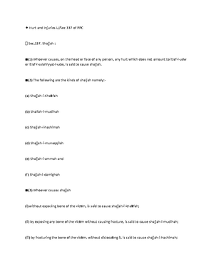 Qatl and its kinds - Hello - Kinds of Qatl And punishment INTRODUCTION ...