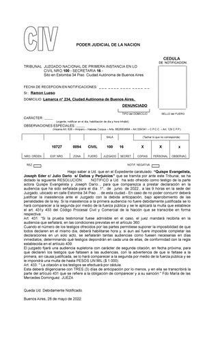 Solicita Oficio Reiteratorio - SOLICITA SE LIBRE OFICIO REITERATORIO ...