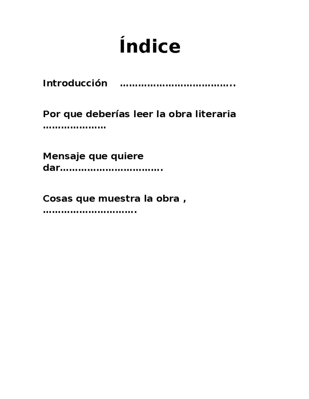 MI Ensayo Johanna García Núñez - Índice Introducción