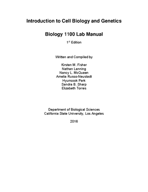 Fermentation Lab Report - Yeast Fermentation and Respiration Exercise ...