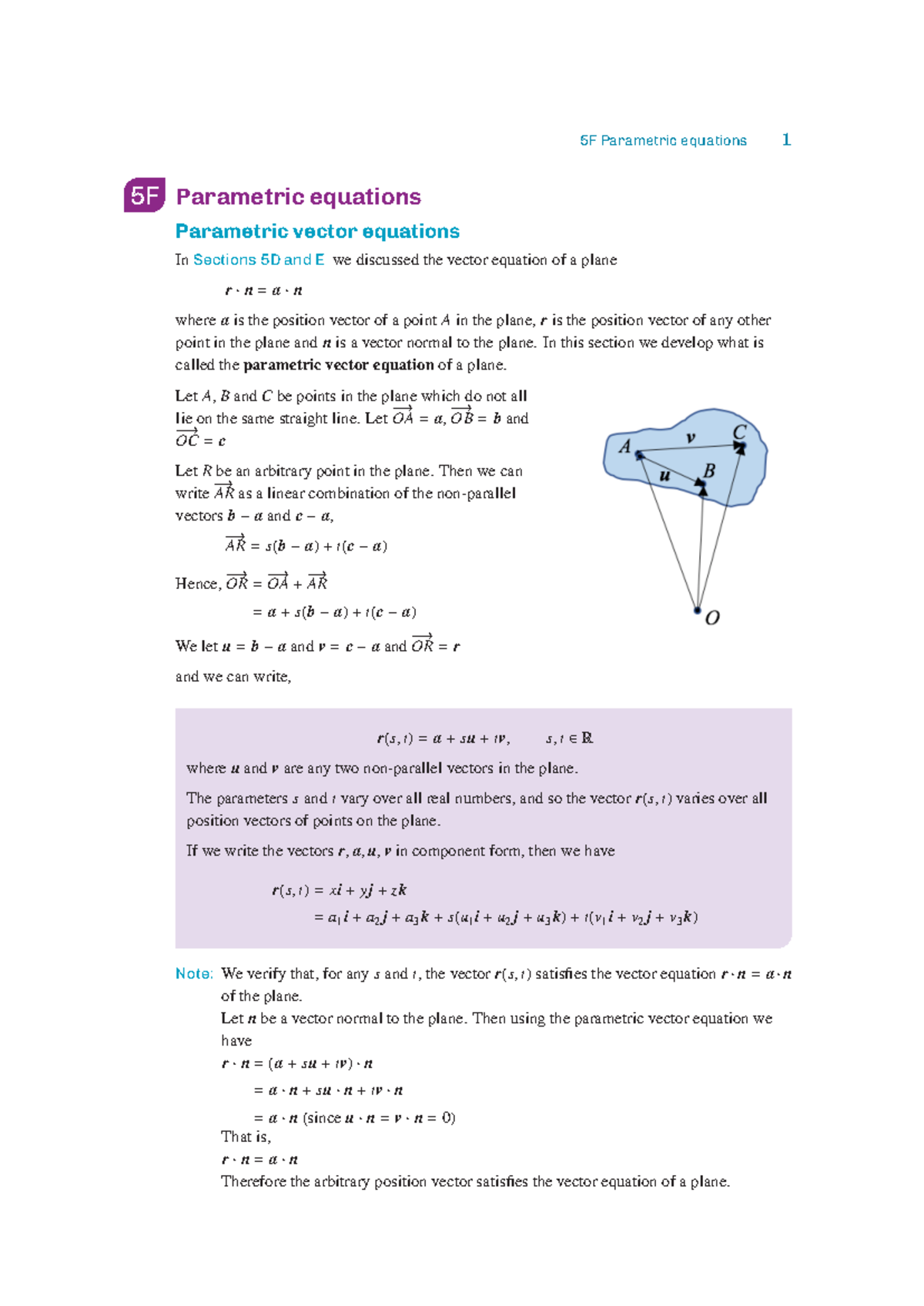 5F-Parametric-equations - “SM3405” — 2023/ 2 /8 — 18:47 — page 1 — # 5F Parametric equations 1 ...