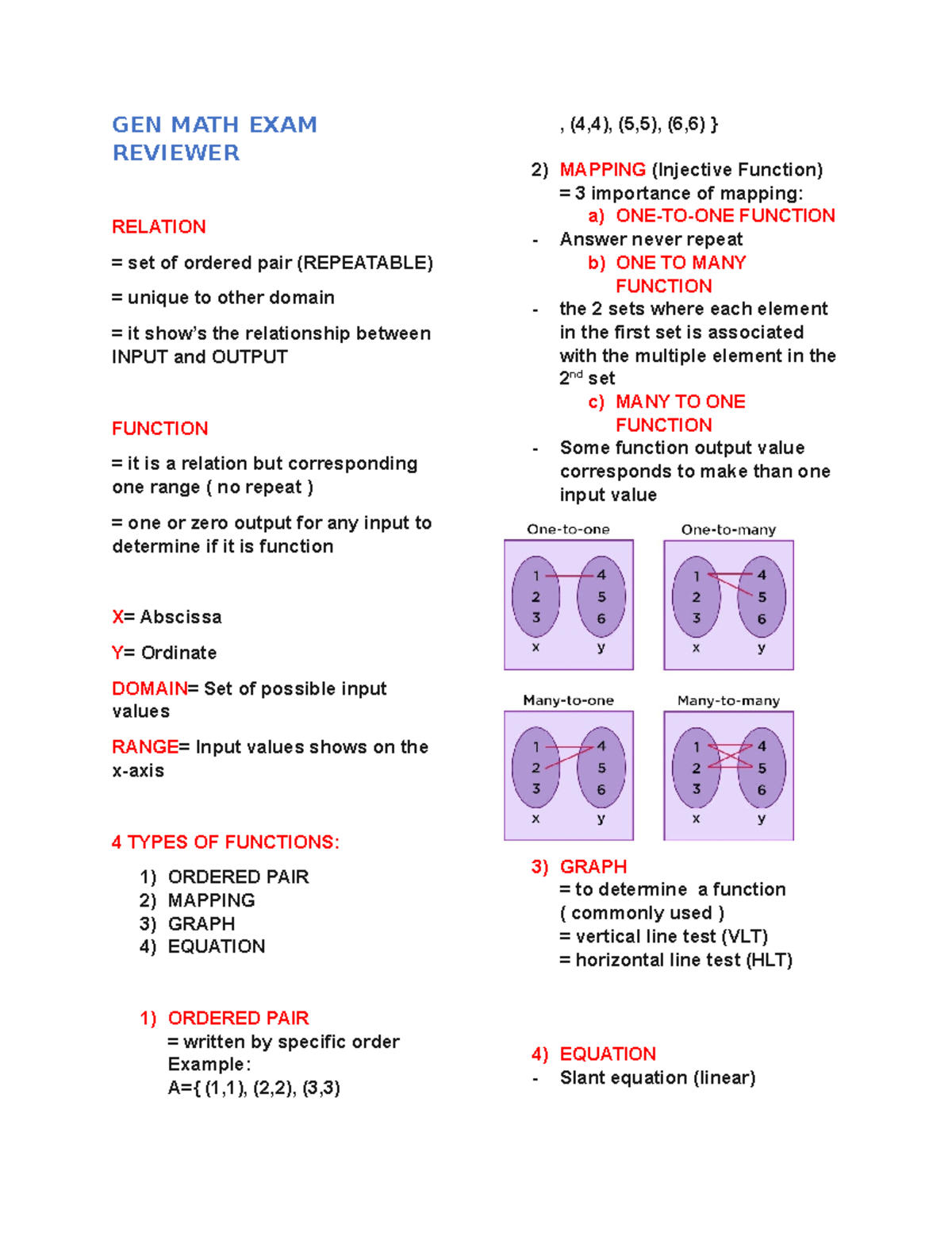 Genmathexamreviewer 1252578388755952 - GEN MATH EXAM REVIEWER RELATION ...