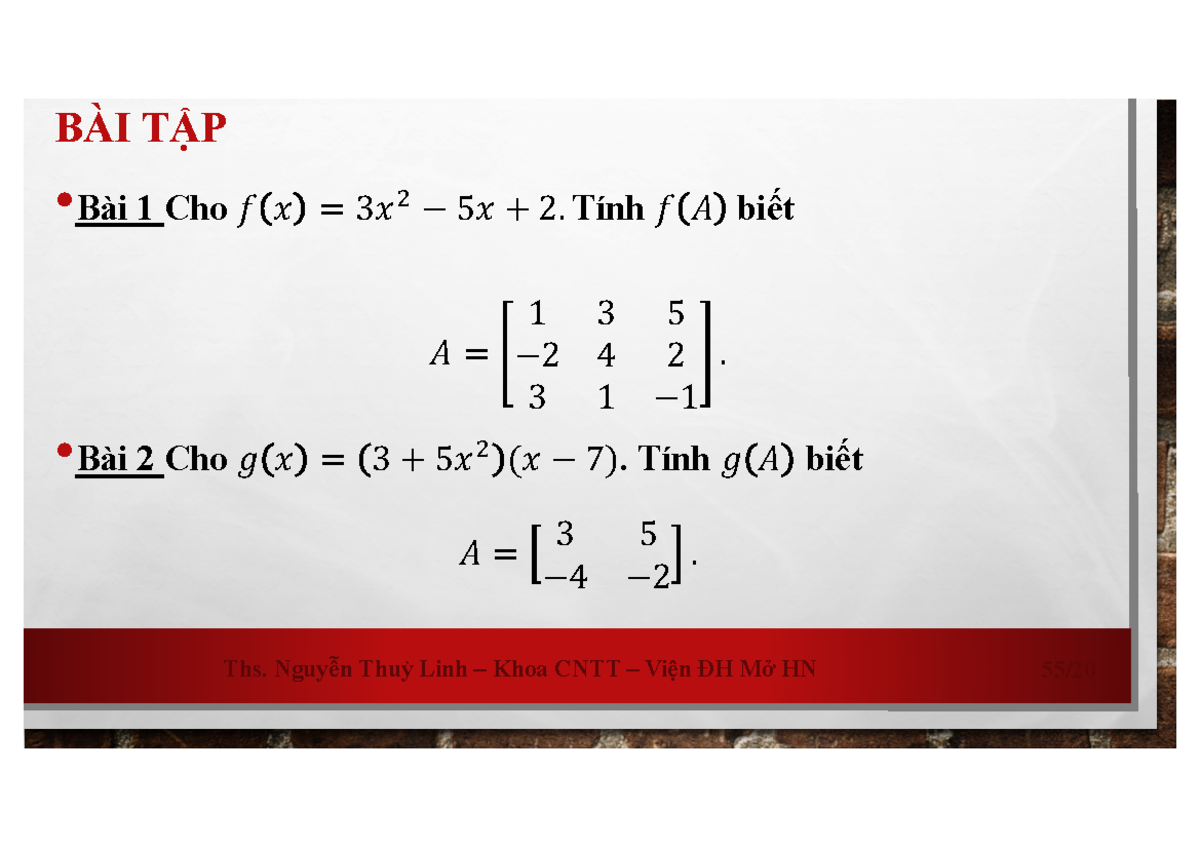 BTVN3 Btap B i 1 Cho 3 5 2 T nh Bi t 1 3 5 2