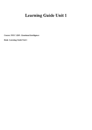 PSYC D3 a - assignments - Every one of the elective strategies mentioned is critical. For today ...