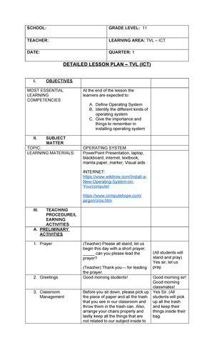 SHS ORAL Commm - SHS MATERIALS - Daily Lesson Log Name Grade 11 ...