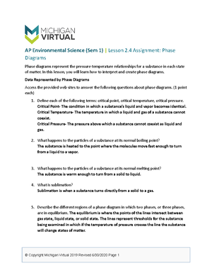 APES Summer Assignment - APES Summer Assignment Welcome to AP ...