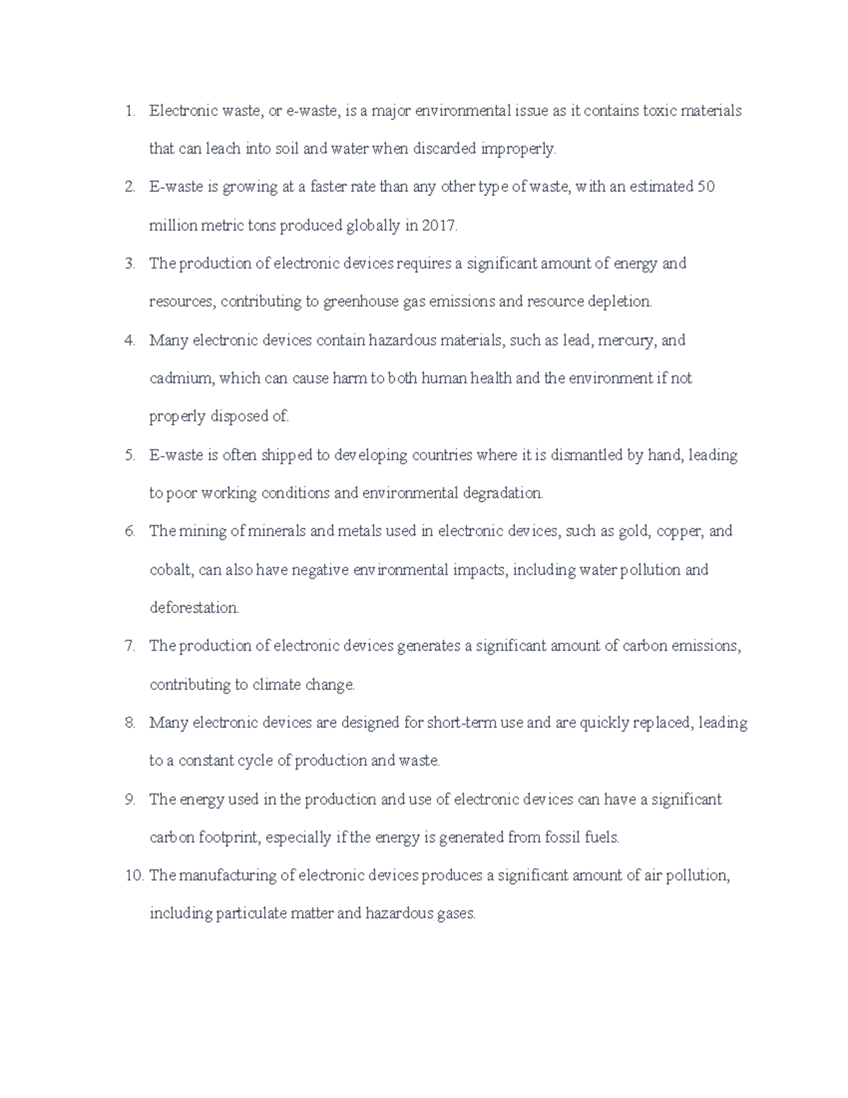 The impact of consumer technology on the environment - Electronic waste ...