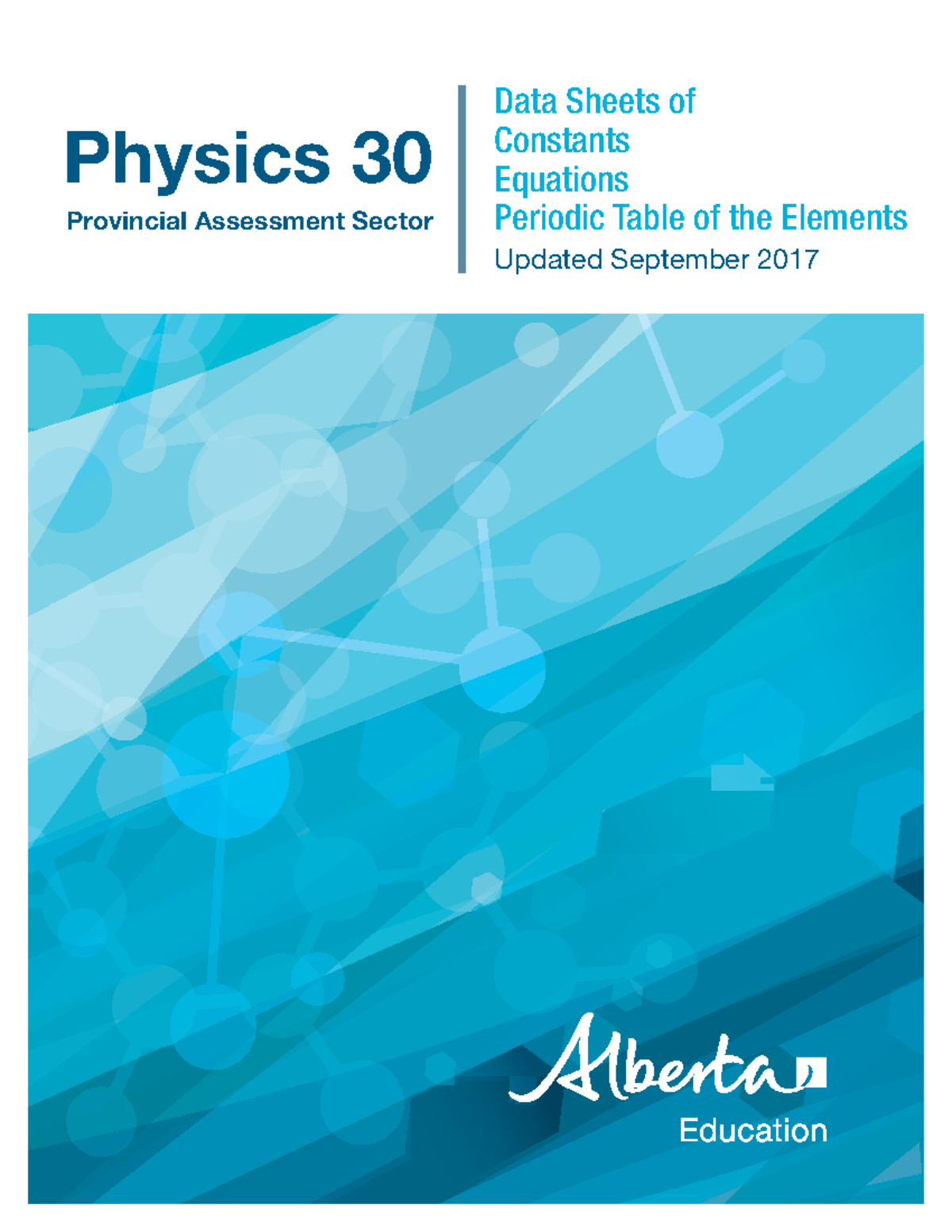 Physics 30 Formula Sheet (20) - Physics 30 Provincial Assessment Sector ...
