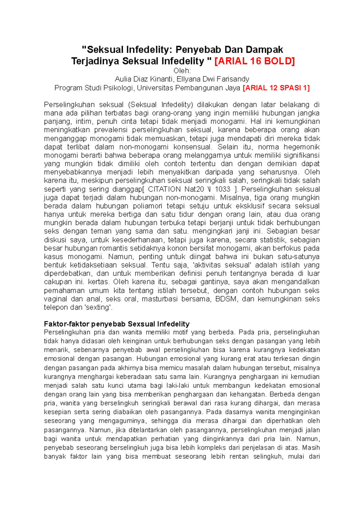 Sexsual Infedelity - Hal ini kemungkinan meningkatkan prevalensi ...