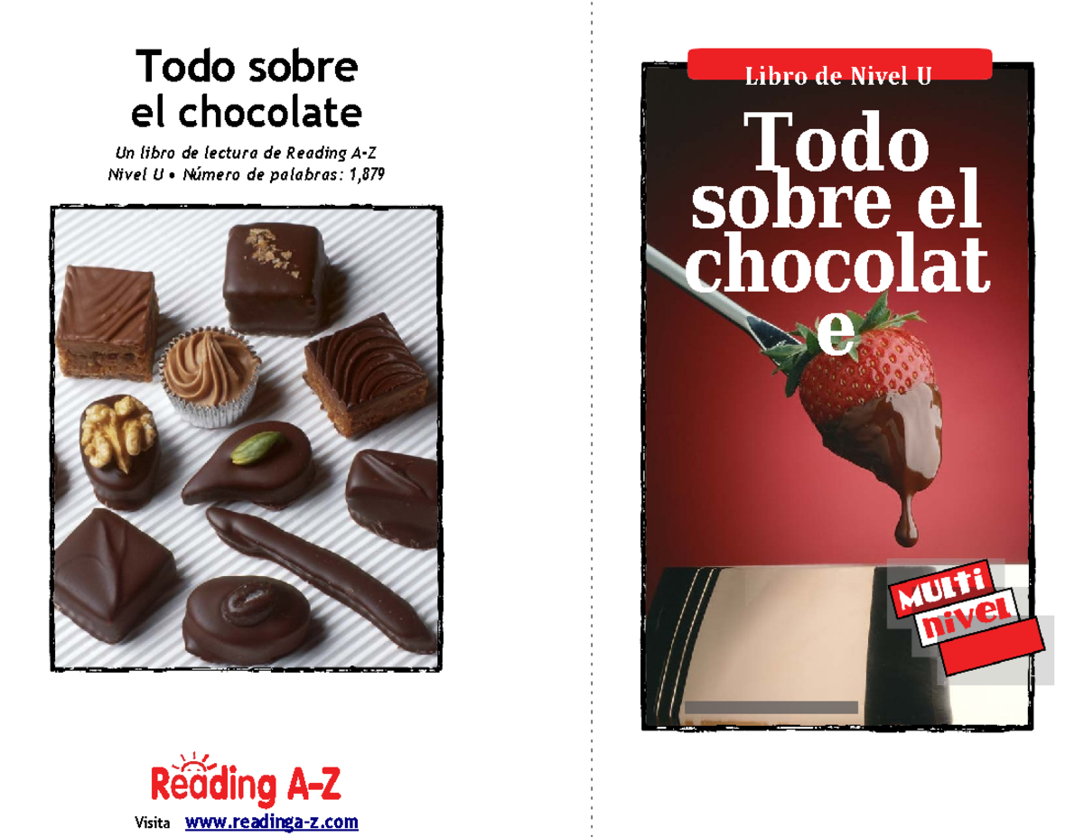 Todo sobre el chocolate - Todo sobre el chocolate ####### Un libro de ...
