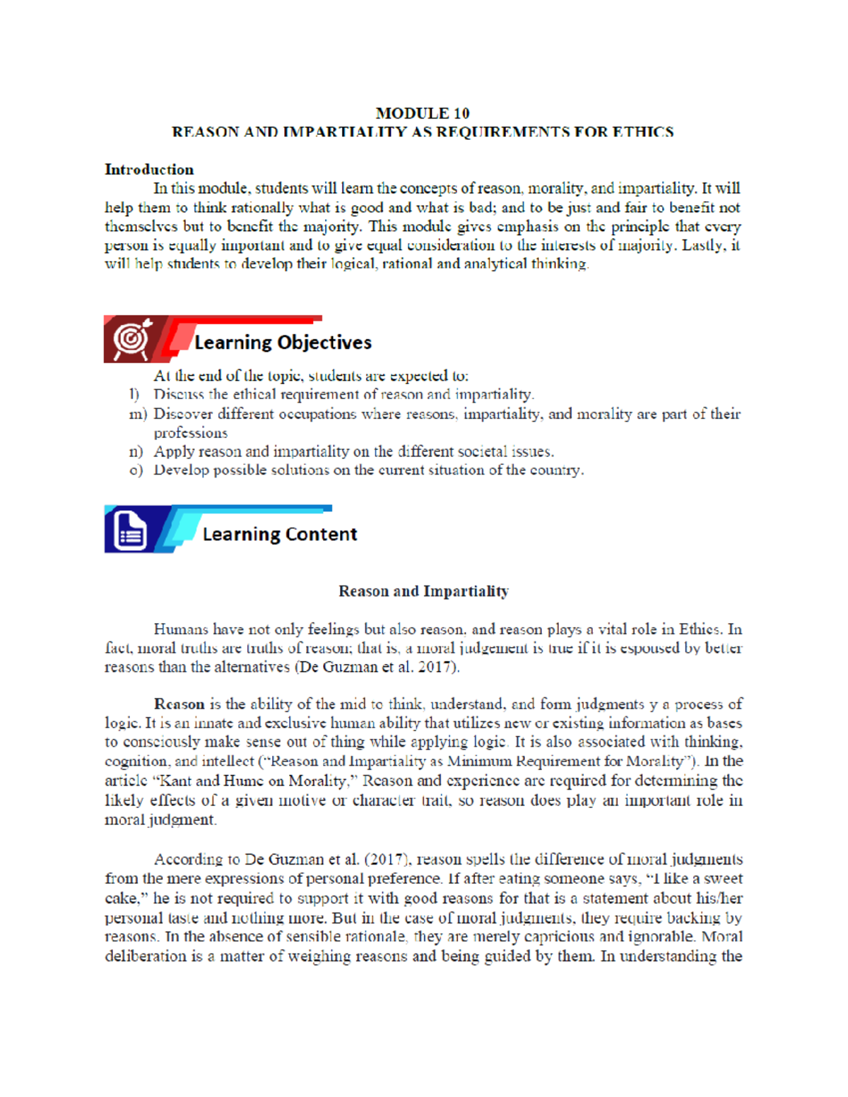 Module 10 Handout Ethics - BatStateU - Studocu