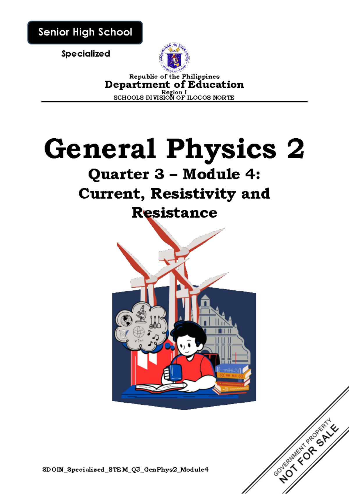 STEM General Physics 2 Q3 Mod4 W4 Current,Resistivityand Resistance ...
