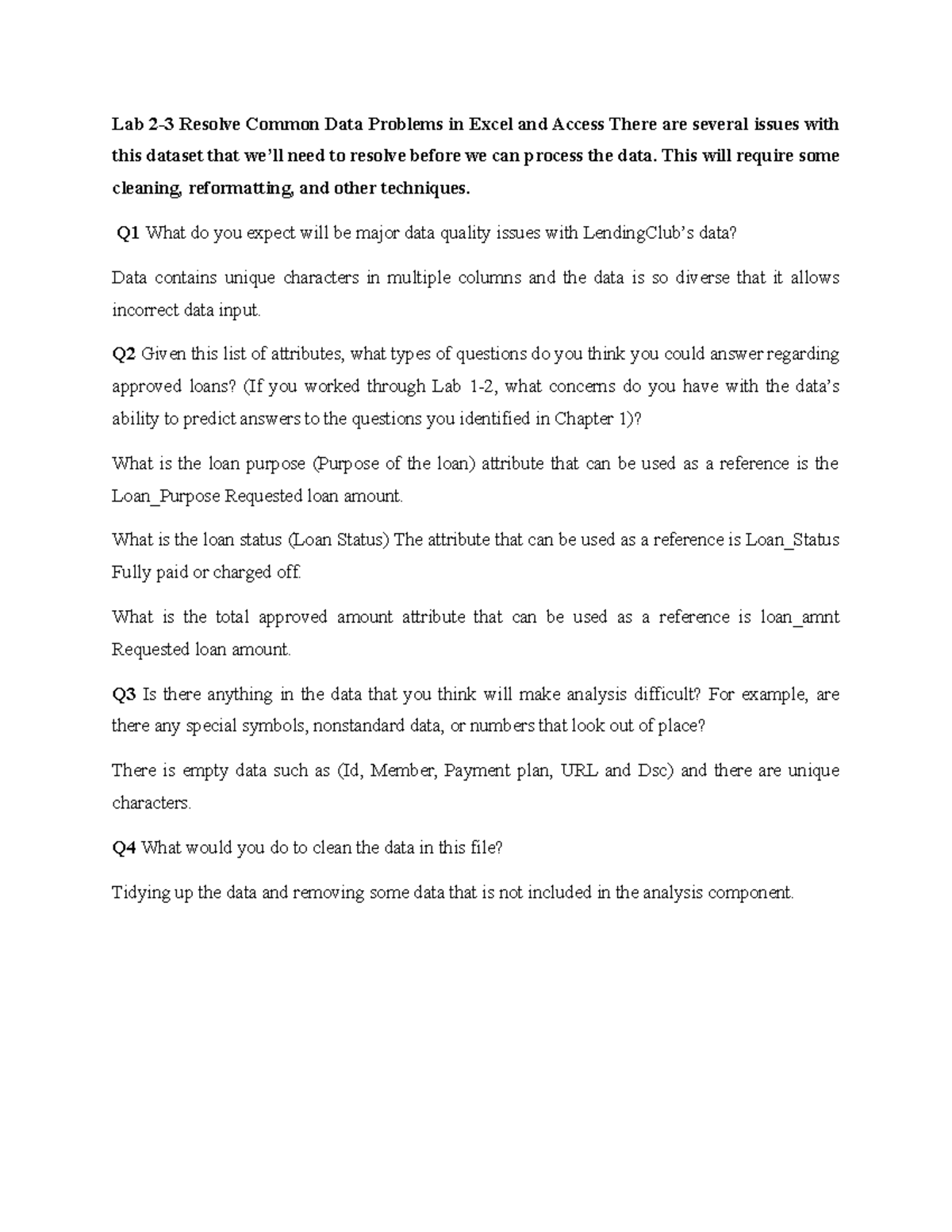 Lab 2-3 Resolve common data problem-Ukandi Rukmana-Ukandirukmana.2019 @student.uny - Lab 2-3 ...