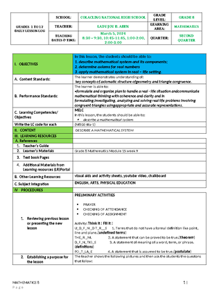 Grade 10 ''THE Percentile FOR Ungrouped DATA'' - Central Bicol State University of Agriculture ...
