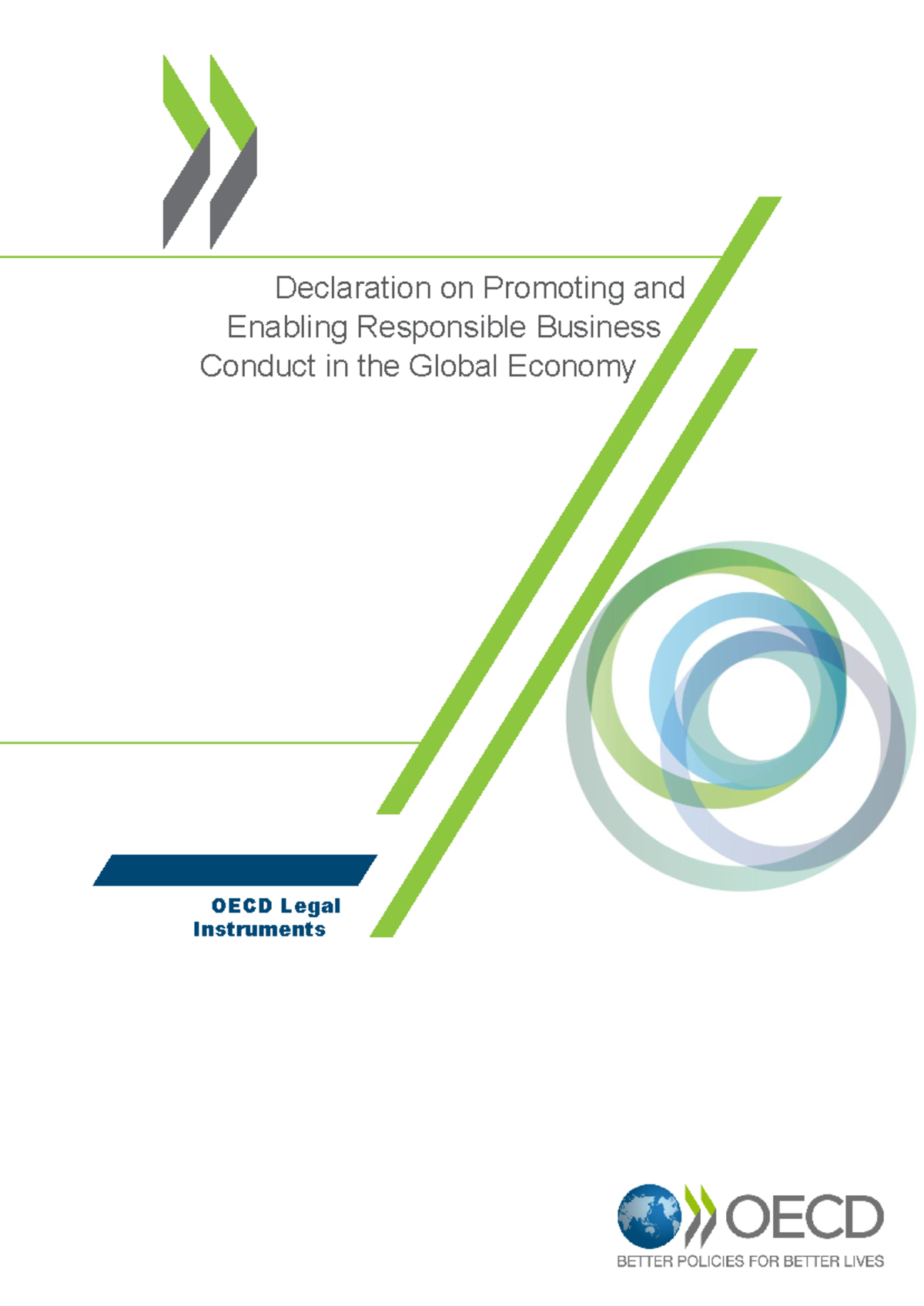 OECD - Declaration on Promoting and Enabling Responsible Business ...
