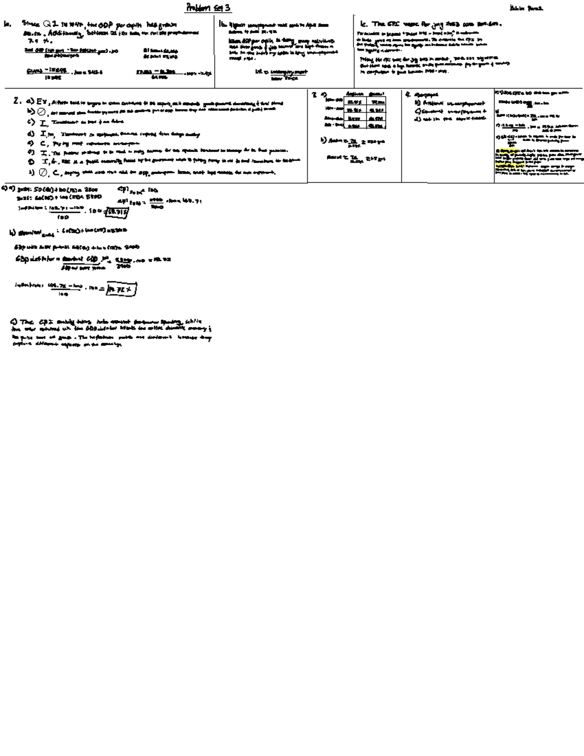 Problem Set #3 Answers - Problem Set 3 Kelvin Perez la . Since C in 1927 ,theGDPBerCapitahas ...