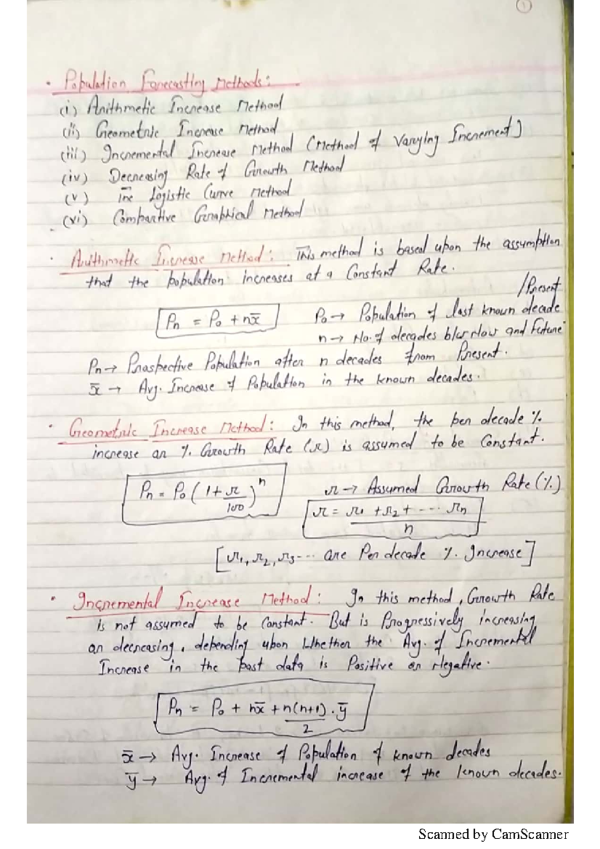N5e835fd30246 a - NOTES - Population Forecasting Methods: (i ...
