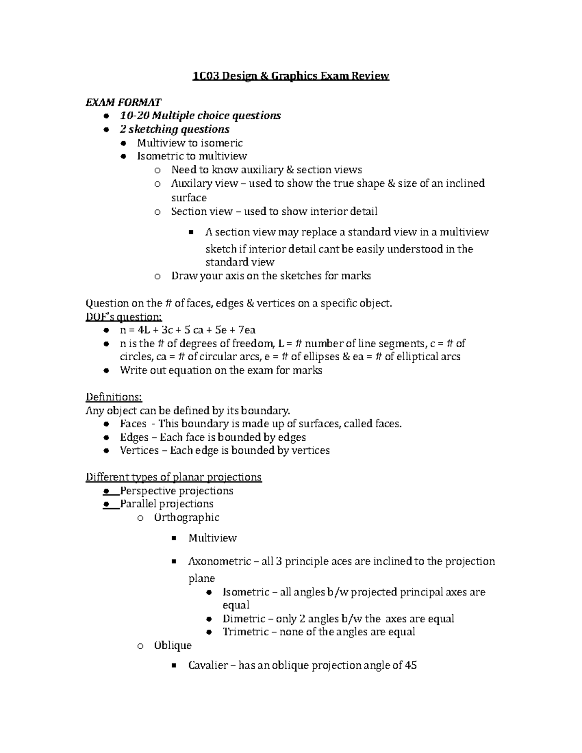 ENG 1C03 Design Graphics EXAM Review - 1C03 Design & Graphics Exam ...