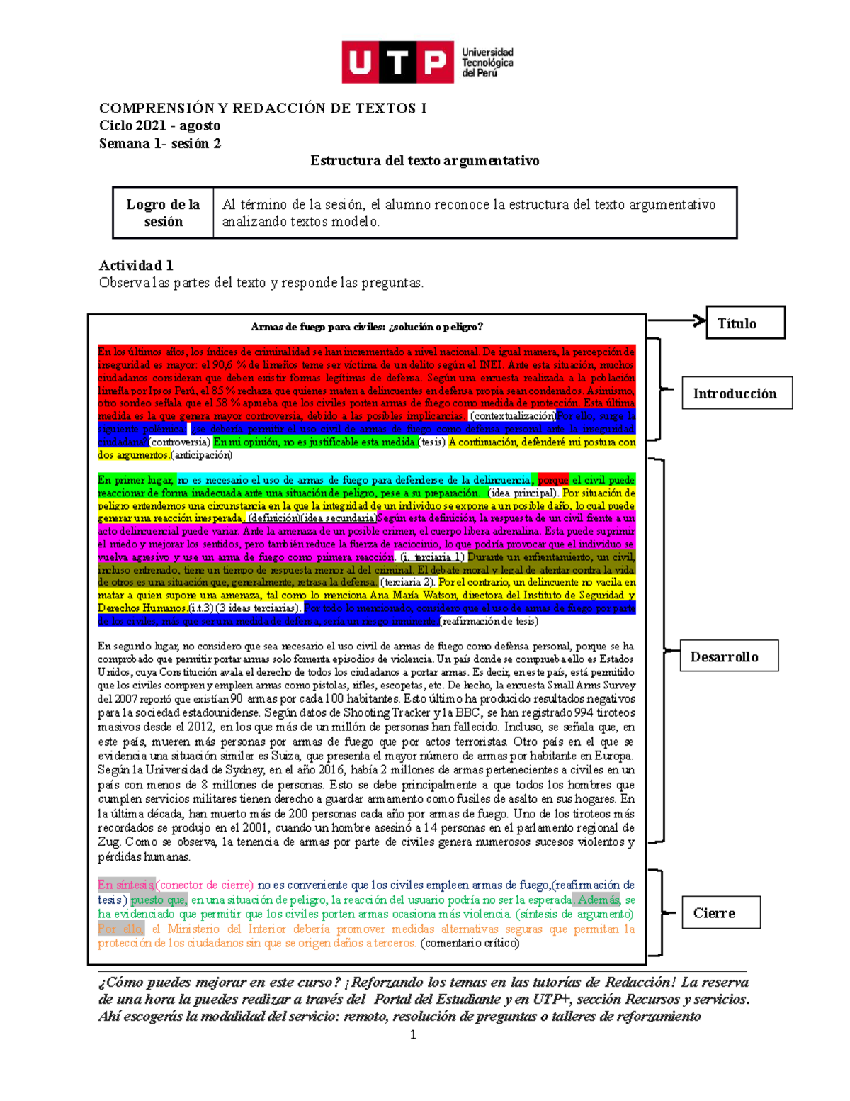 S01-s2-Material. Estructura del texto argumentativo 2021 agosto ...