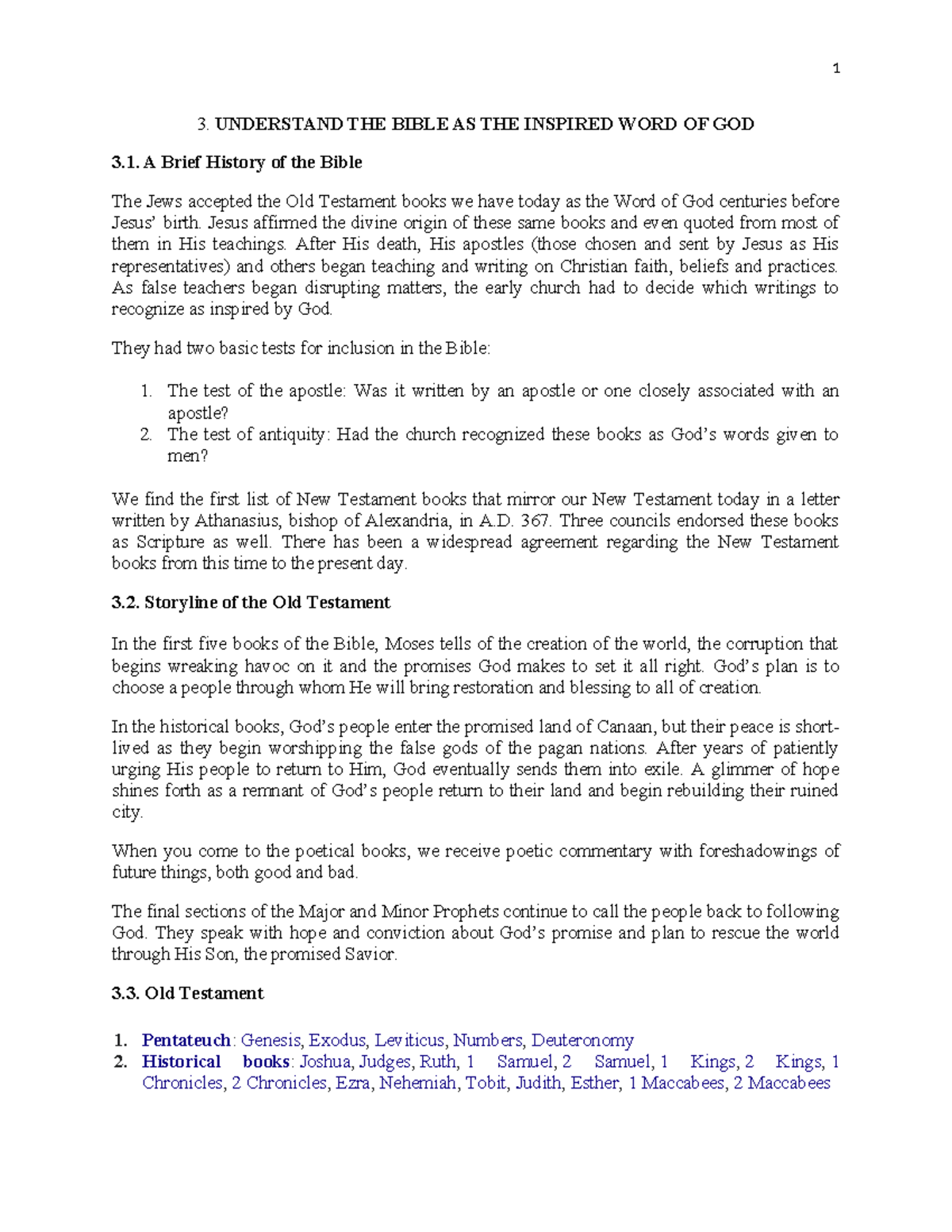 A Brief History of the Bible-REED - 3. UNDERSTAND THE BIBLE AS THE ...