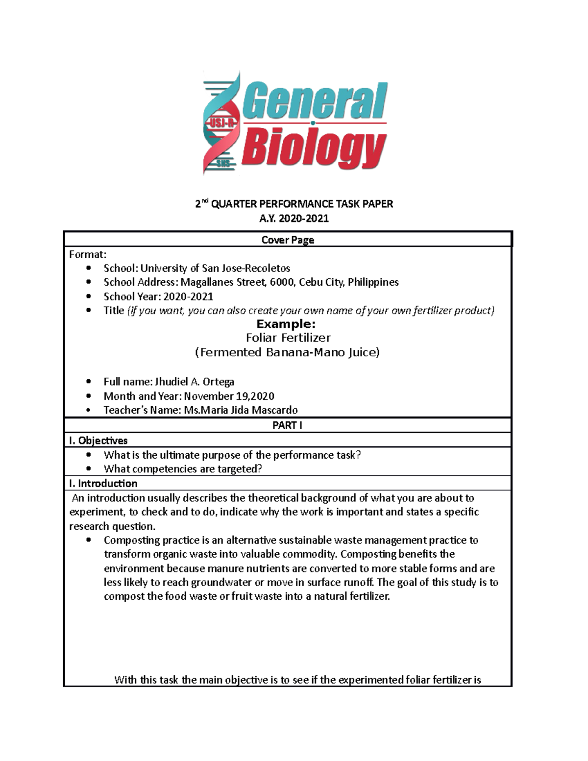 2nd Quarter PT Template and Guide for Journal Paper.docx · version 1 ...