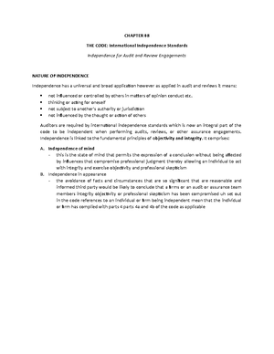 Audit Theory - Salosagcol - Auditing and Assurance - Studocu