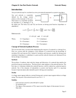 Frequency Response of Network - Page 1 of 12 The frequency response plot is a very important ...