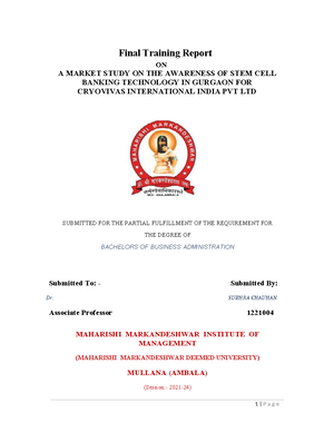 Community service project - A Project Report On Community Service ...