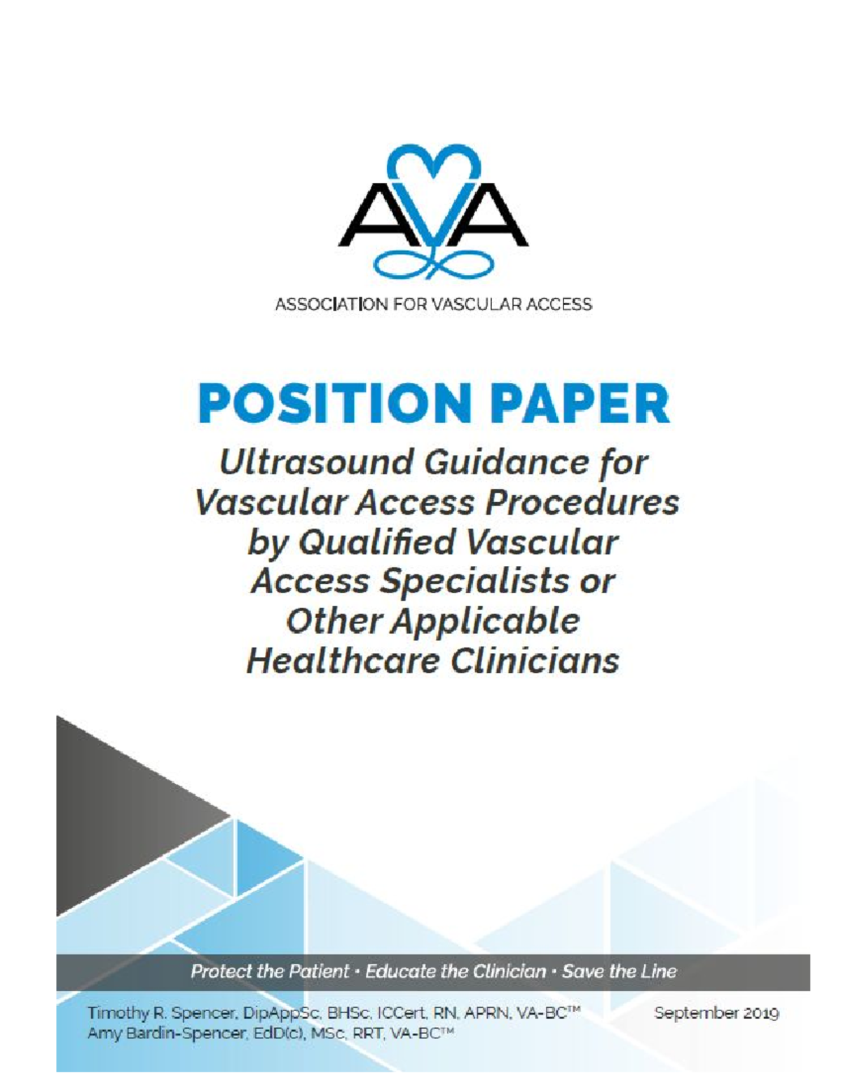 AVA Position Paper ultrasound in vascular acces - Position Paper ...