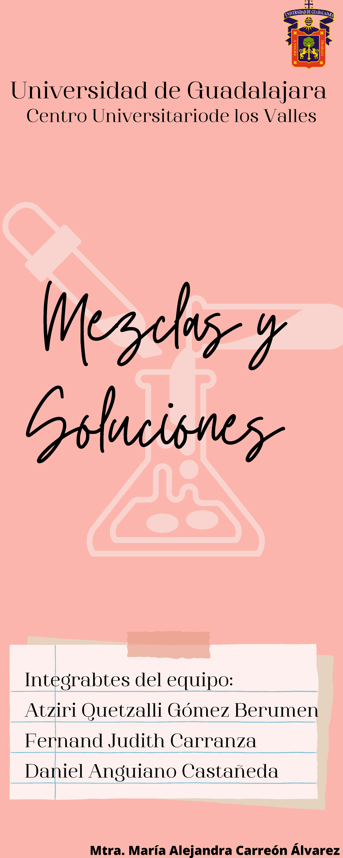 Mezclas y Soluciones - Mezclas y Soluciones ####### Universidad de ...