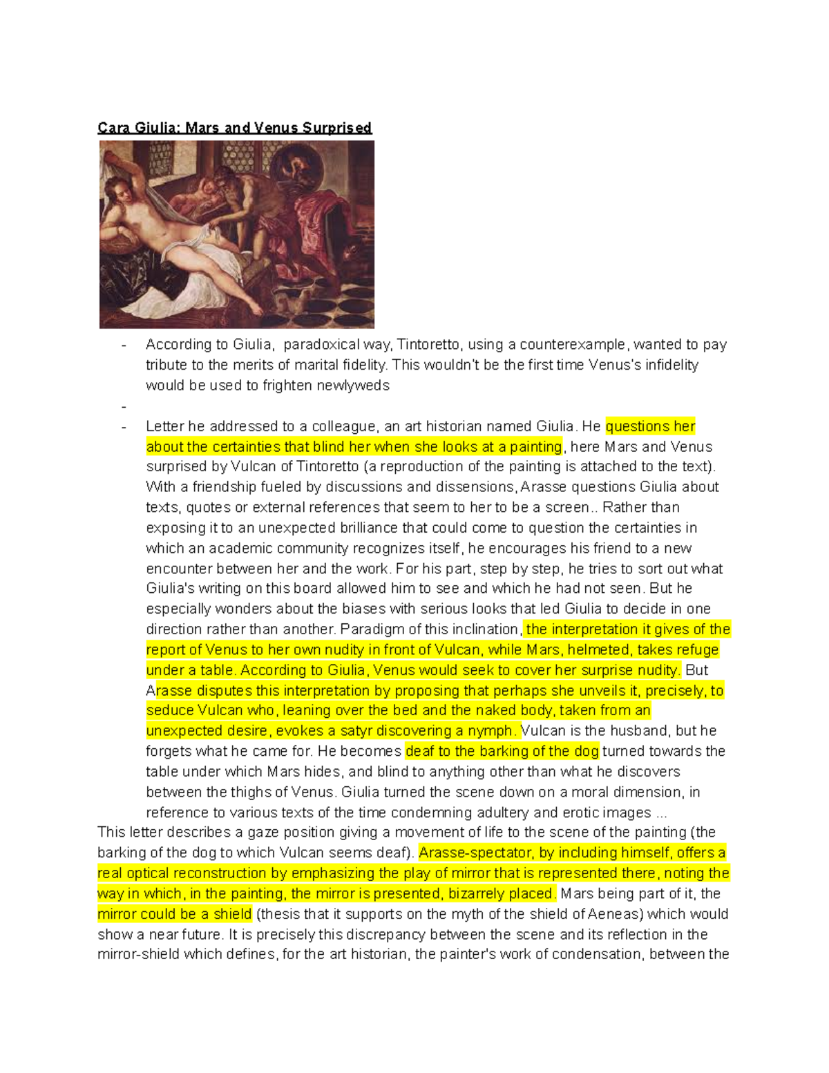 Take a Closer Look - summary - Critical Thinking - Bocconi - Studocu