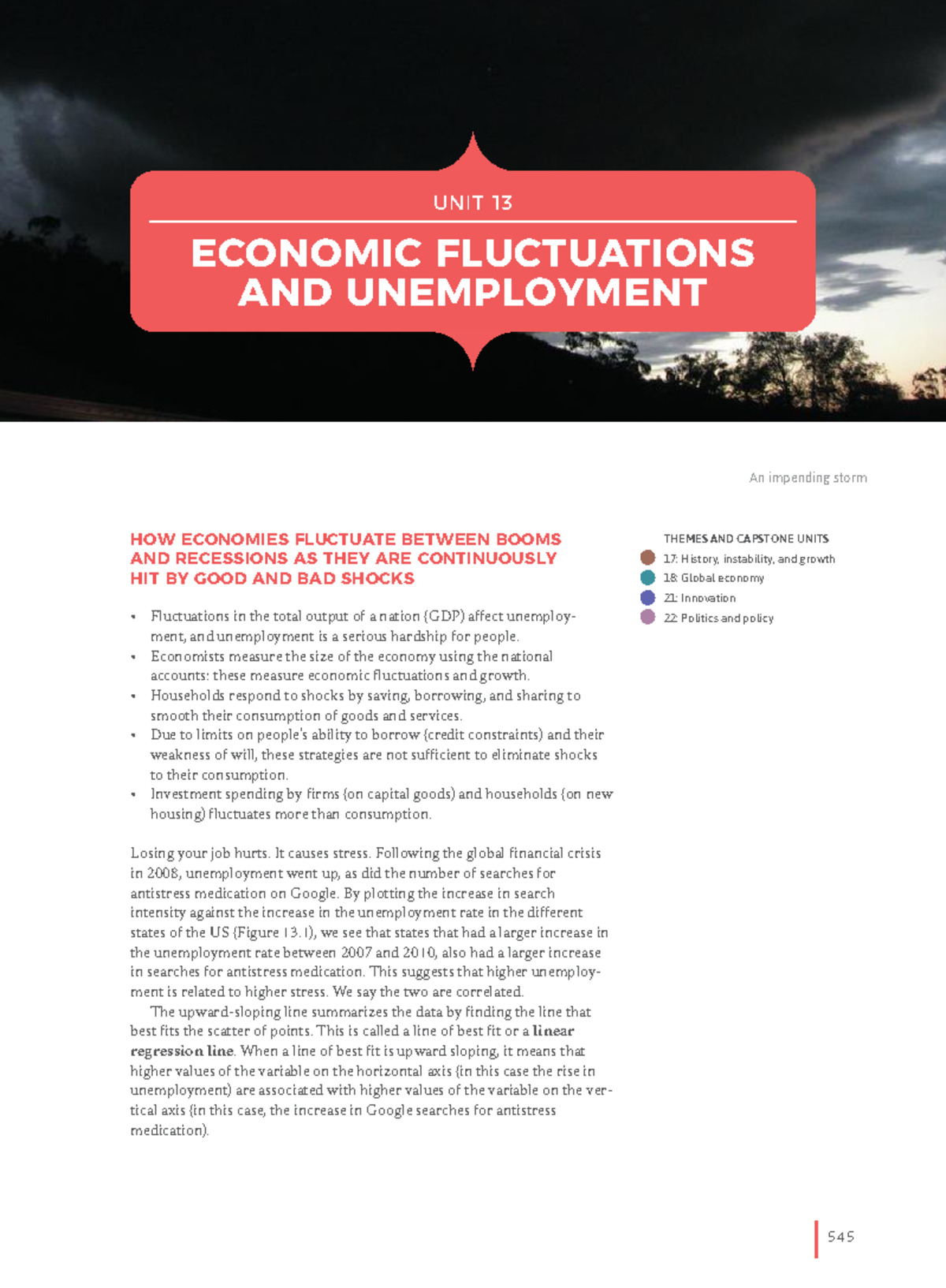 The-economy-unit-13-pdf - • • • • ####### THEMES AND CAPSTONE UNITS ...