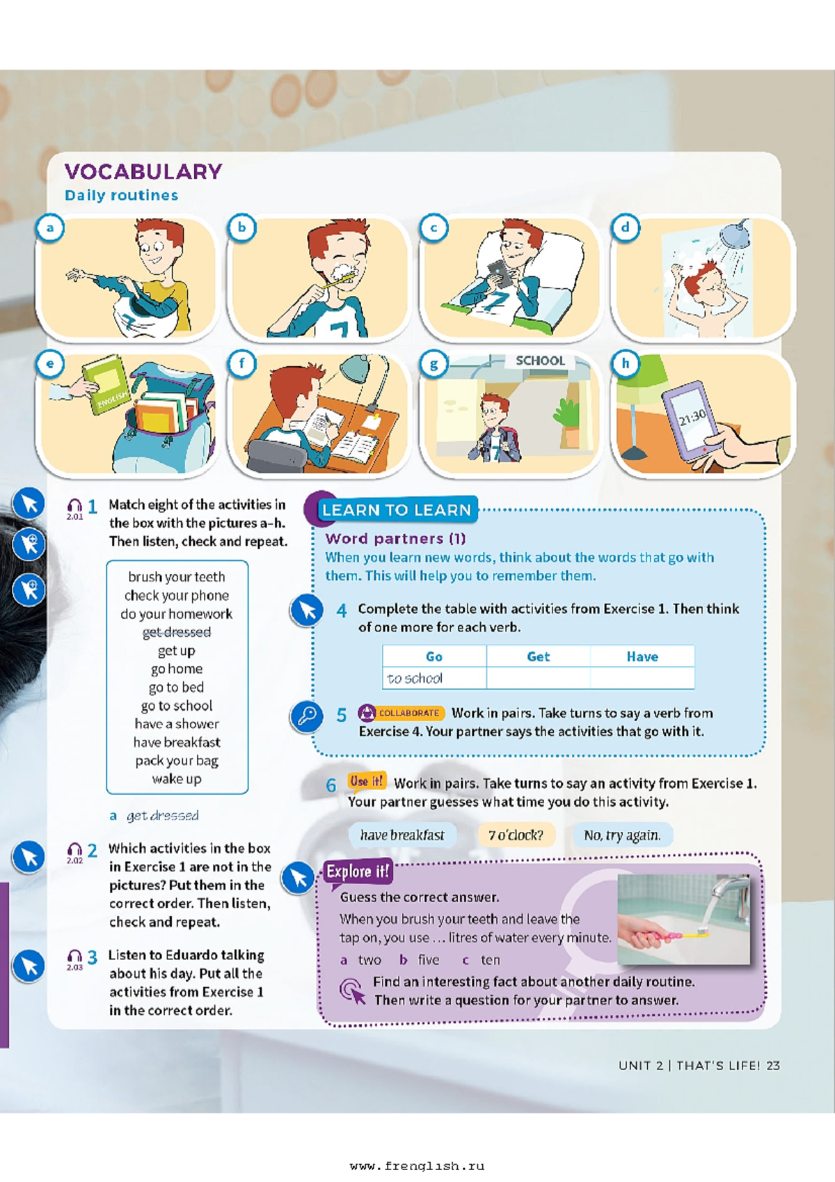 Practice teamwork 1 1º eso - frenglish frenglish frenglish frenglish 3 ...