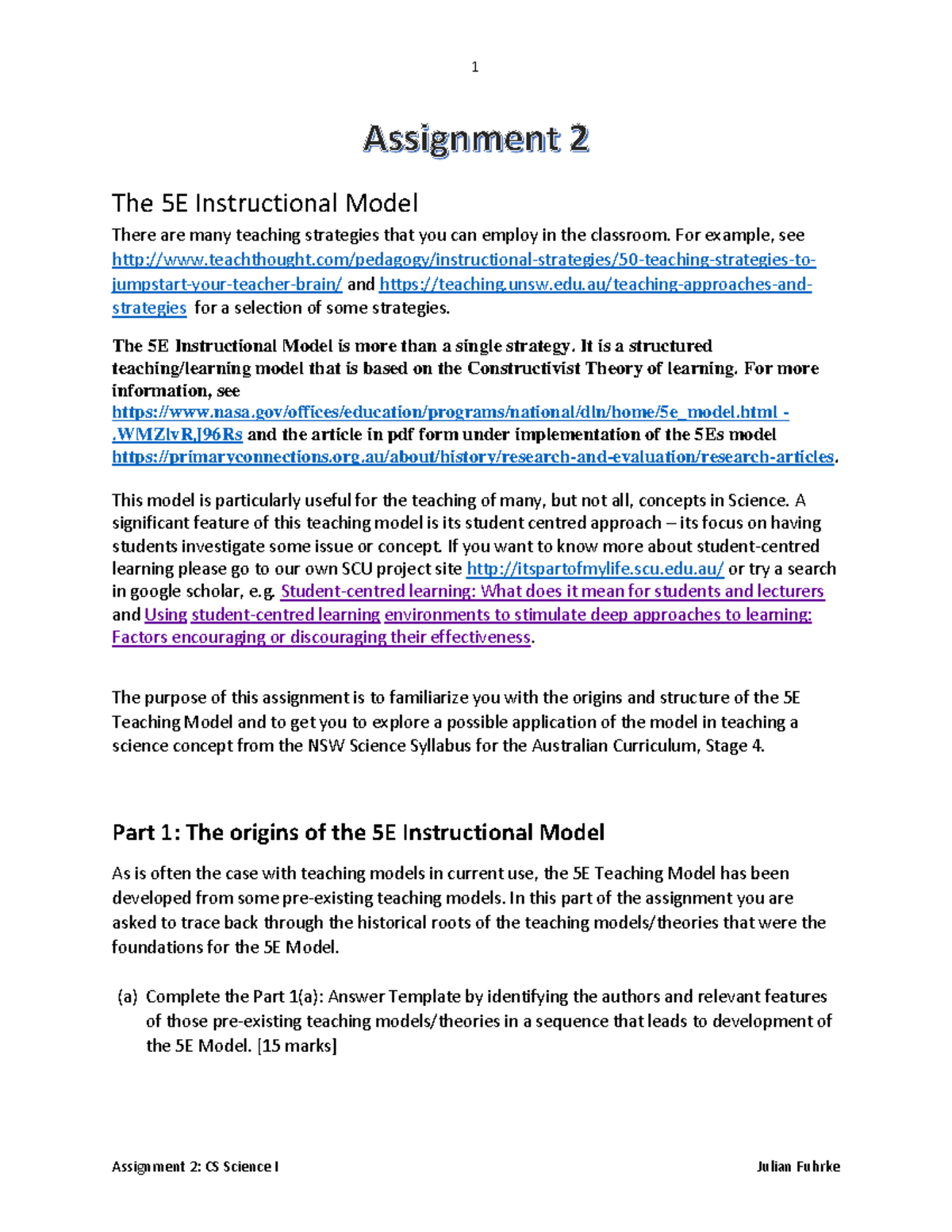 5E Instructional Model - The Theory - How to apply it - The 5E ...